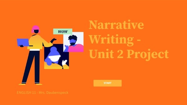 Daubenspeck - Unit 2 Personal Narrative Project