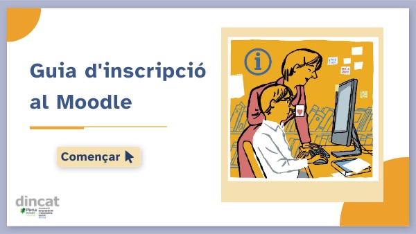 Guia inscripció Moodle | Genially
