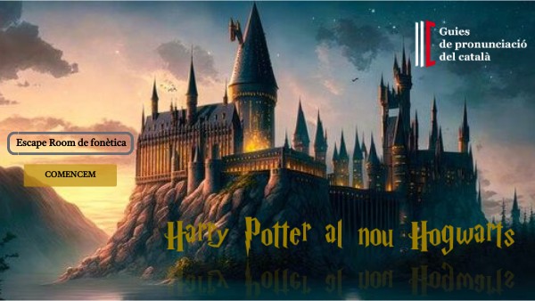 Harry Potter al nou Hogwarts: Escape Room de fonètica | Genially
