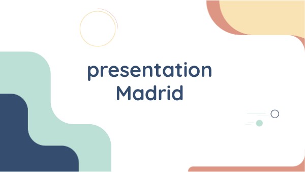 madrid presentation | Genially