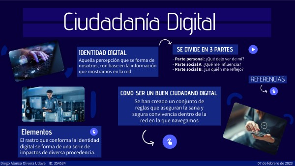 Cartel Ciudadanía Digital | Genially