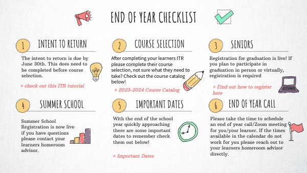 Gallagher Copy - End of Year Checklist