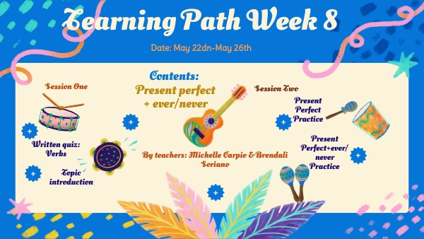 Learning Path Week 8