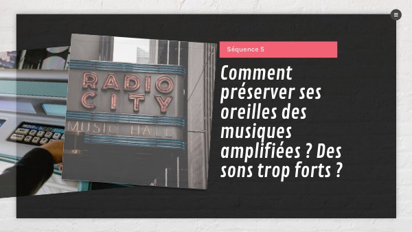 Les risques auditifs