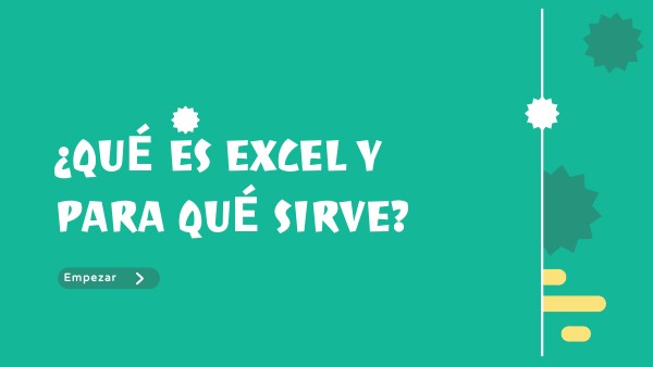 EXCEL BÁSICO | Genially