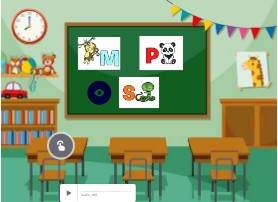 Aprendamos las consonantes "m, p, s"