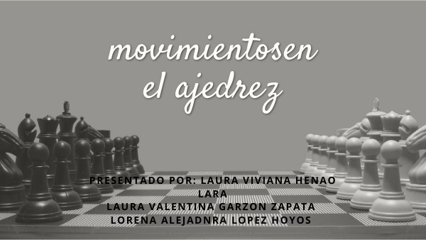 JUEGO AJEDREZ | Genially