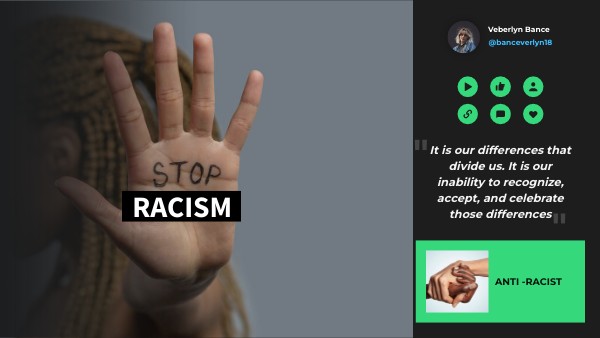 RACISM (VEBERLYN BANCE) | Genially