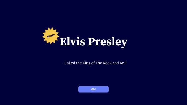Elvis presley | Genially