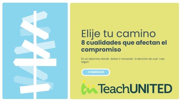 Laberinto Cualidades del Compromiso. | Genially