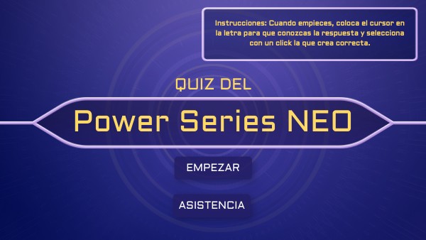 QUIZ POWER SERIES