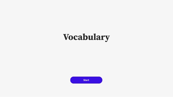 vocabulary