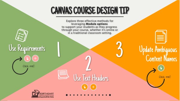 Course Design Tip - Modules