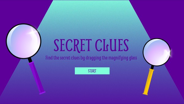SECRET CLUES w/ Crossword