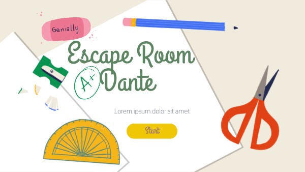 ESCAPE ROOM SU DANTE | Genially