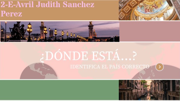¿DÓNDE ESTÁ? IMÁGENES | Genially