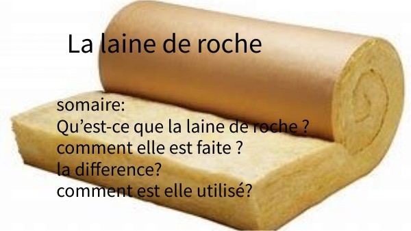 la laine de roche