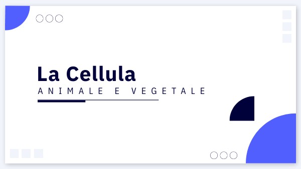 Le Cellule | Genially