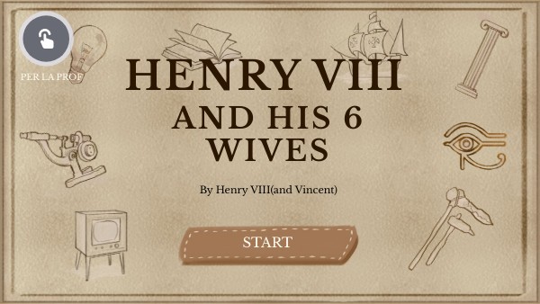 Henry VIII project of english | Genially