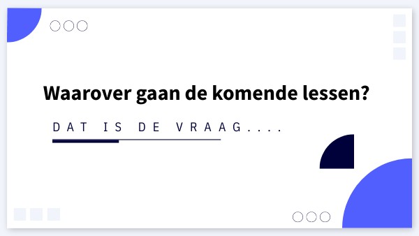 PAV-Wie/Wat ben ik? | Genially