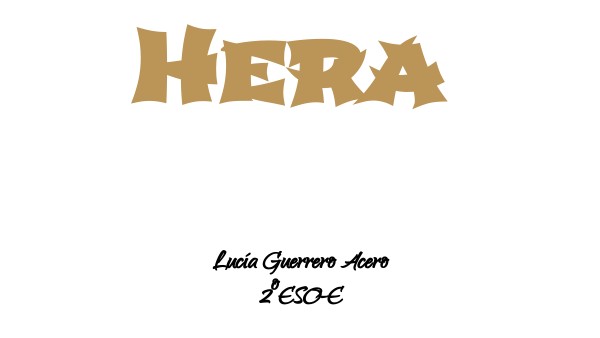 Hera | Genially