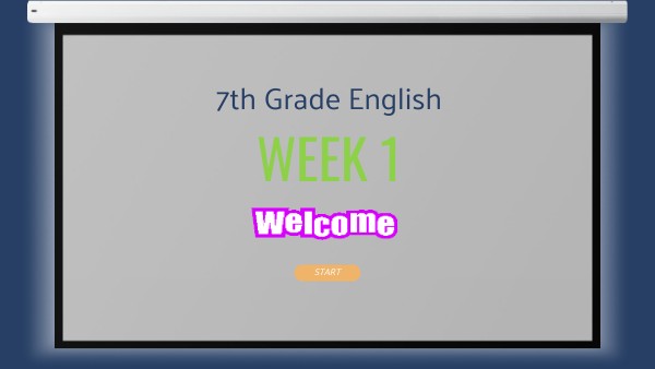 English_Q1_Week 1_7th Grade | Genially