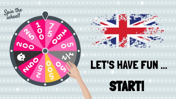GENIAL WHEEL QUIZ - Queen Elizabeth
