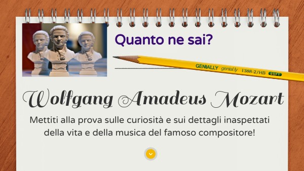 NOTEBOOK MOZART QUIZ