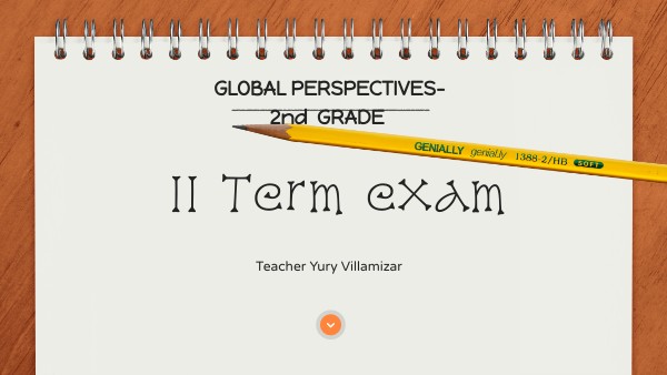 2nd Grade GLOBAL EXAM | Genially