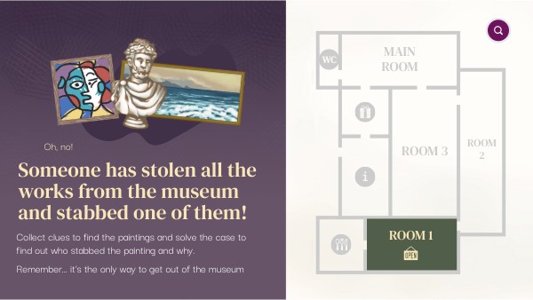 MUSEUM ESCAPE ROOM