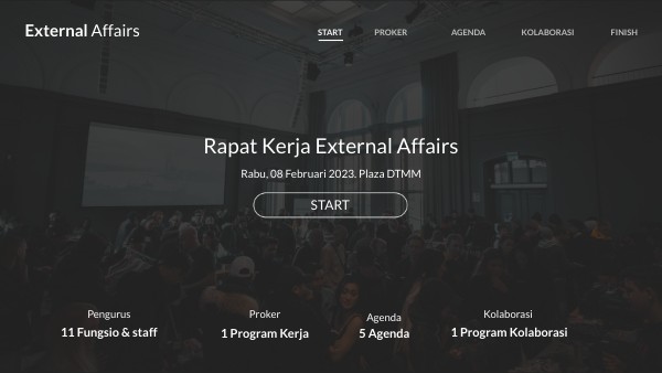 Raker External Affairs | Genially