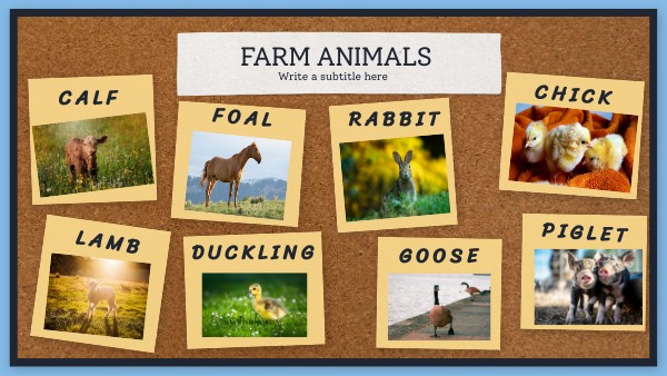FARM ANIMALS | Genially