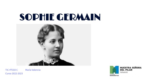 Sophie Germain. | Genially