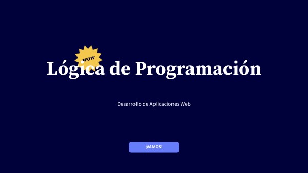 Logica de programación