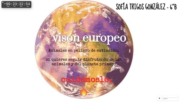 Visón Europeo (animal en extinción) peligro de extinci