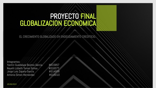PROYECTO FINAL UNIVERSITARIO BLOQUES | Genially