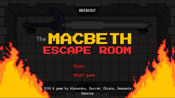 MACBETH escape room | Genially