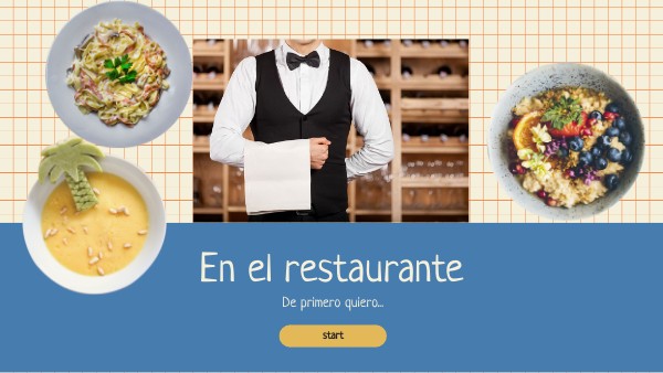 Español- En el restaurante | Genially