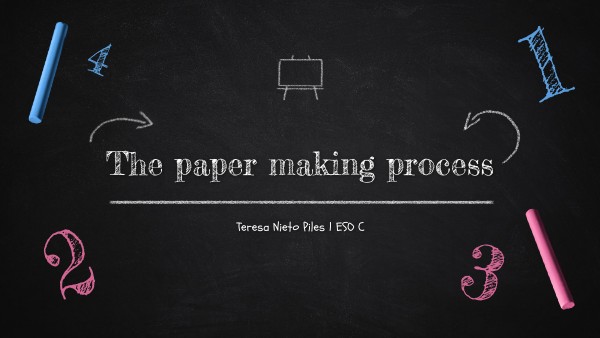 The making paper process | Genially