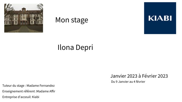 FICHE SIGNALETIQUE KIABI | Genially