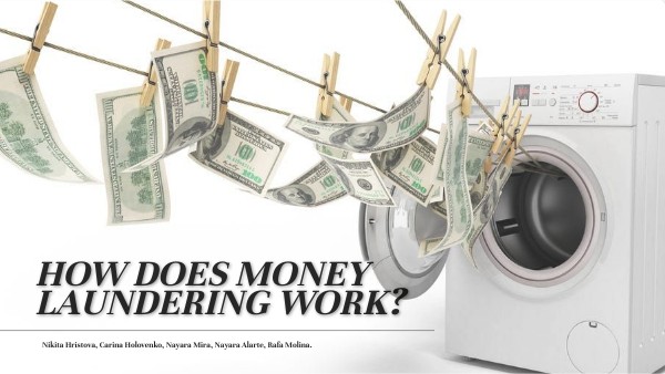 How does money laundering work | Genially
