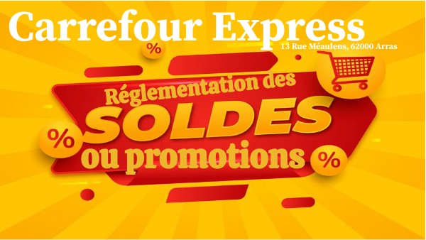 Règlementation soldes/promos | Genially