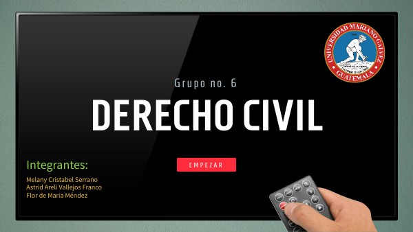 DERECHO CIVIL | Genially