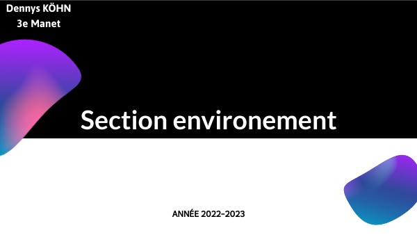 ORGANIC PRESENTATION II