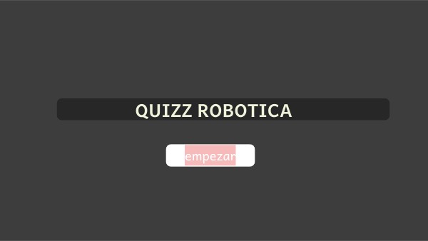 quizz robotica