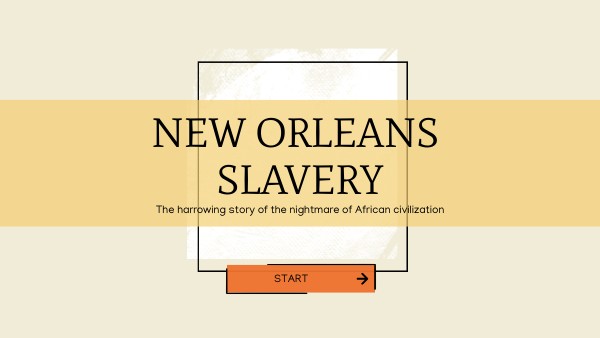 Slavery Louisiana