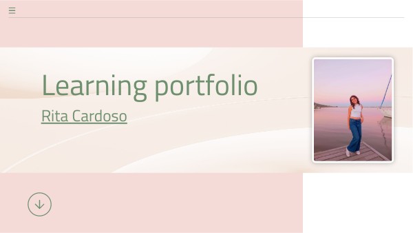 MY LEARNING PORTFOLIO.RitaCardoso | Genially