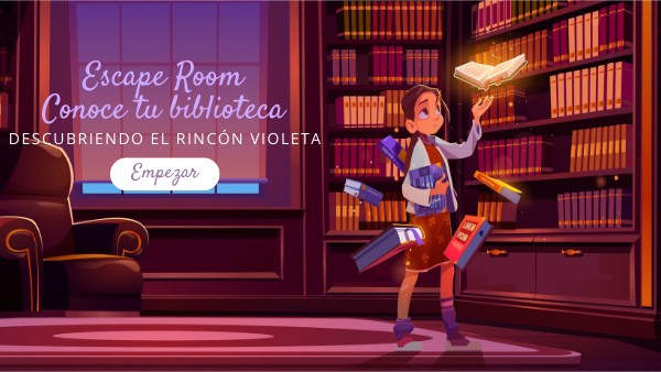 ESCAPE ROOM Conoce tu biblioteca | Genially