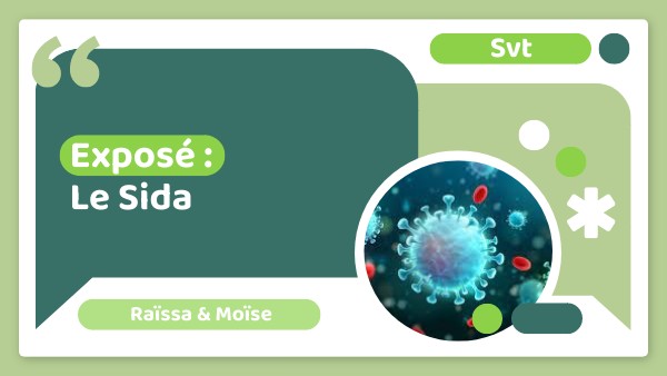 Exposé sur le Sida | Genially