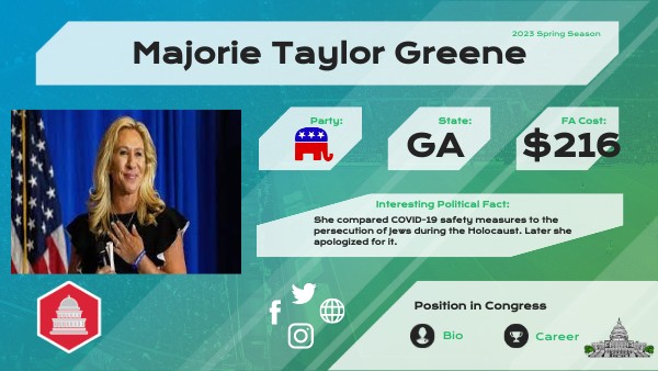 Student Template (Fantasy Congress Draft Pick Slides)